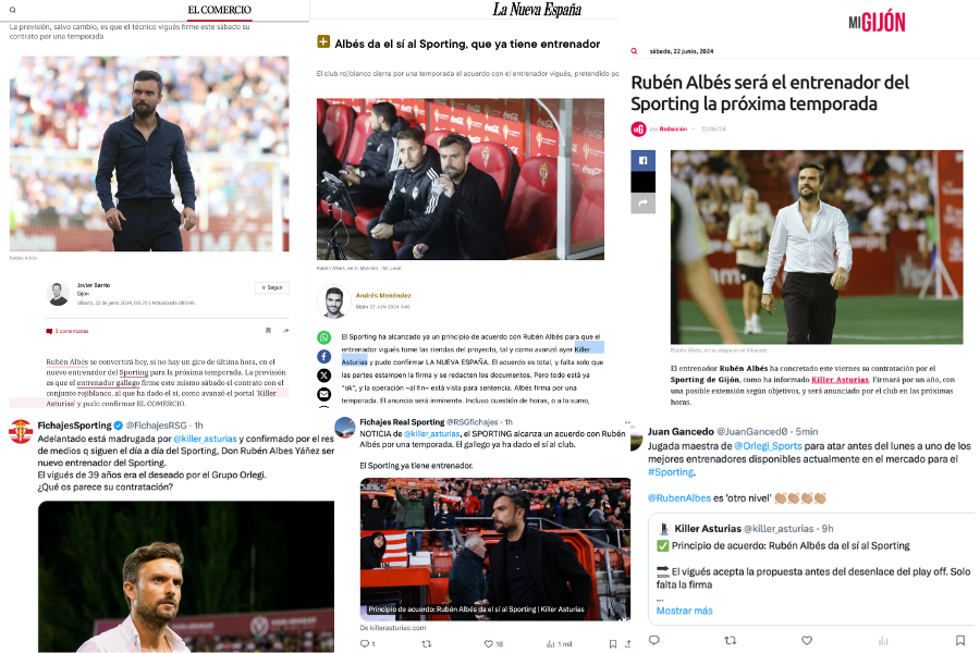 La exclusiva Killer Asturias sobre Rubén Albés abre los medios ...